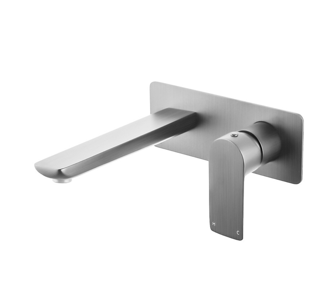 VOG Spout Mixer – Brushed Nickel | Bathroom Tap – Ava Home Interiors