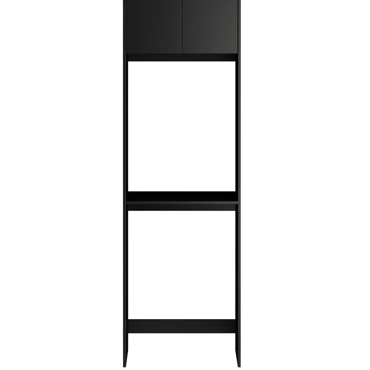 Hampshire Tall Washing Machine Cabinet 2100 mm – Black | Laundry ...