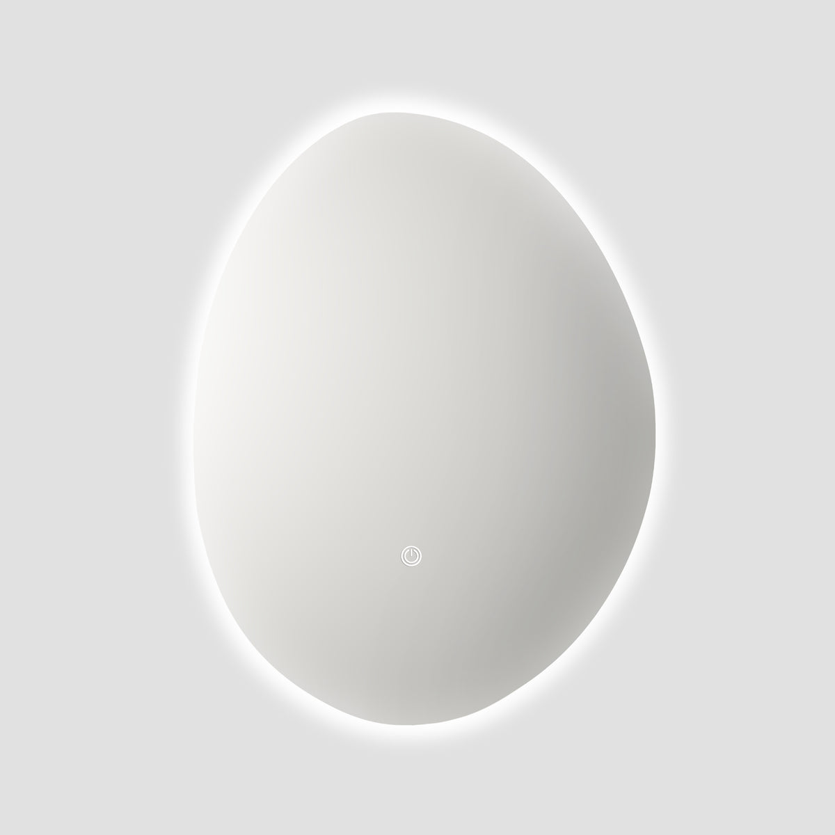 Lora Rounded Oblong LED Mirror Frameless - Bathroom – Ava Home Interiors