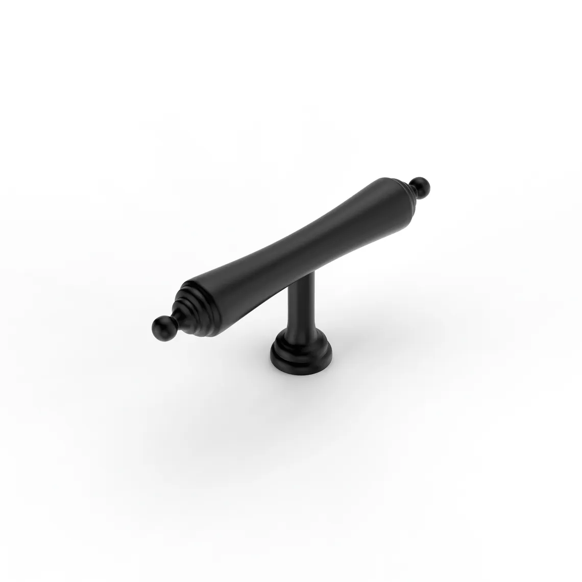 Heirloom Handle – Matte Black | Cabinet Hardware – Ava Home Interiors